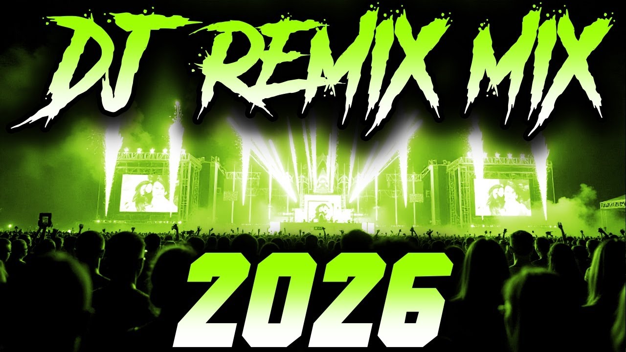 DJ REMIX 2026 - Remixes & Mashups of Popular Songs 2026 | DJ Remix Song ...