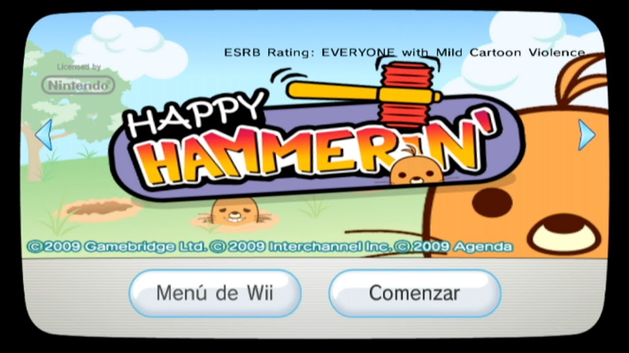 Happy Hammerin' (WiiWare Gameplay) - YouTube