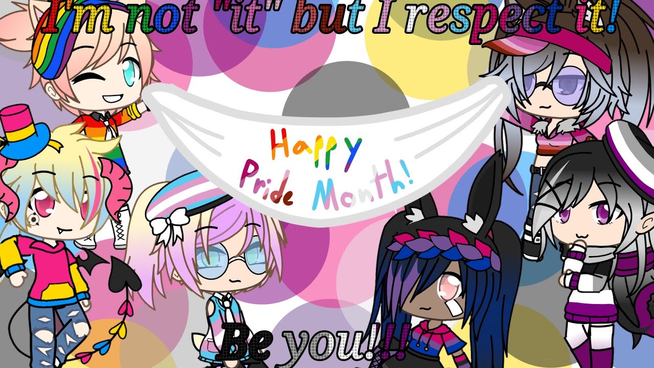 🏳️‍🌈Happy Pride Month!🏳️‍🌈 //Speed Paint/Edit of《LGBT》//Gacha Life ...