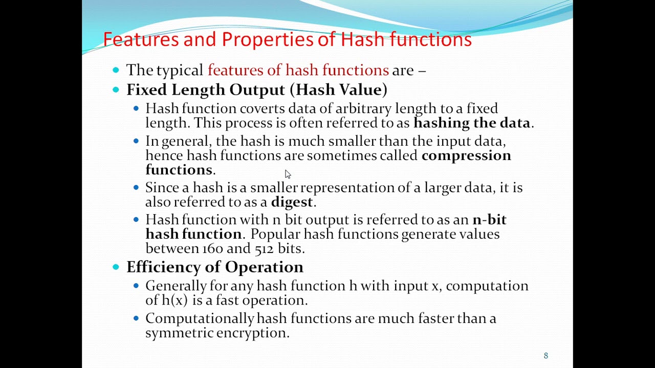 NSC 3 3 2 RIPEMD and Hash function properties - YouTube