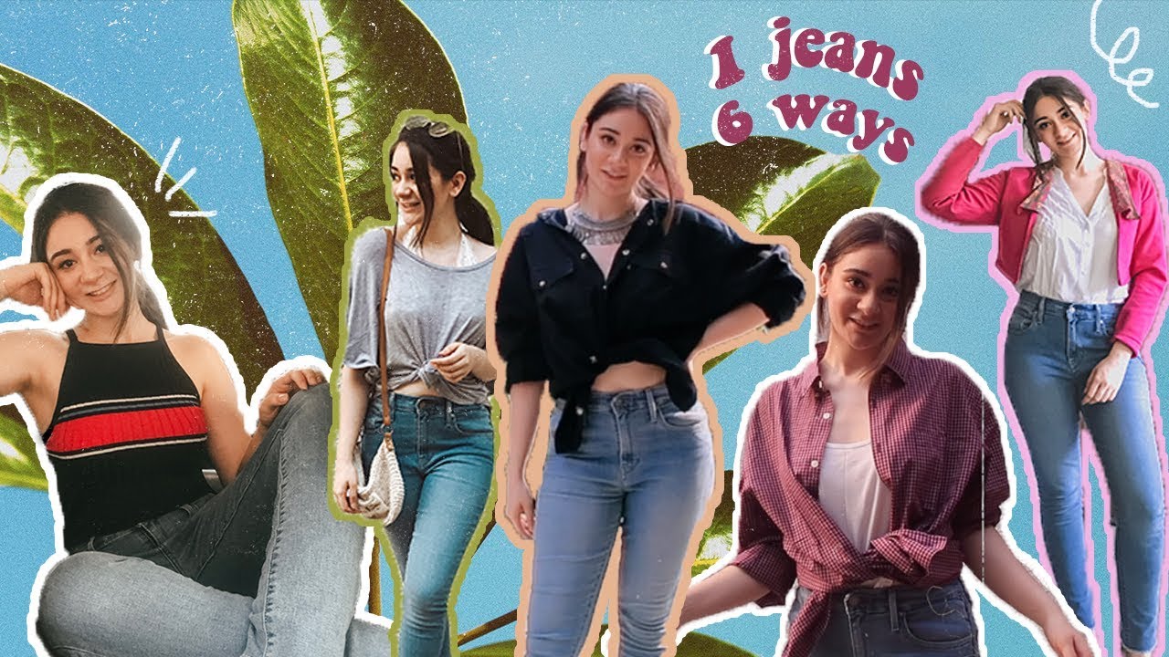 1 Jeans 6 Ways To Wear - Lookbook | Sana Grover - YouTube