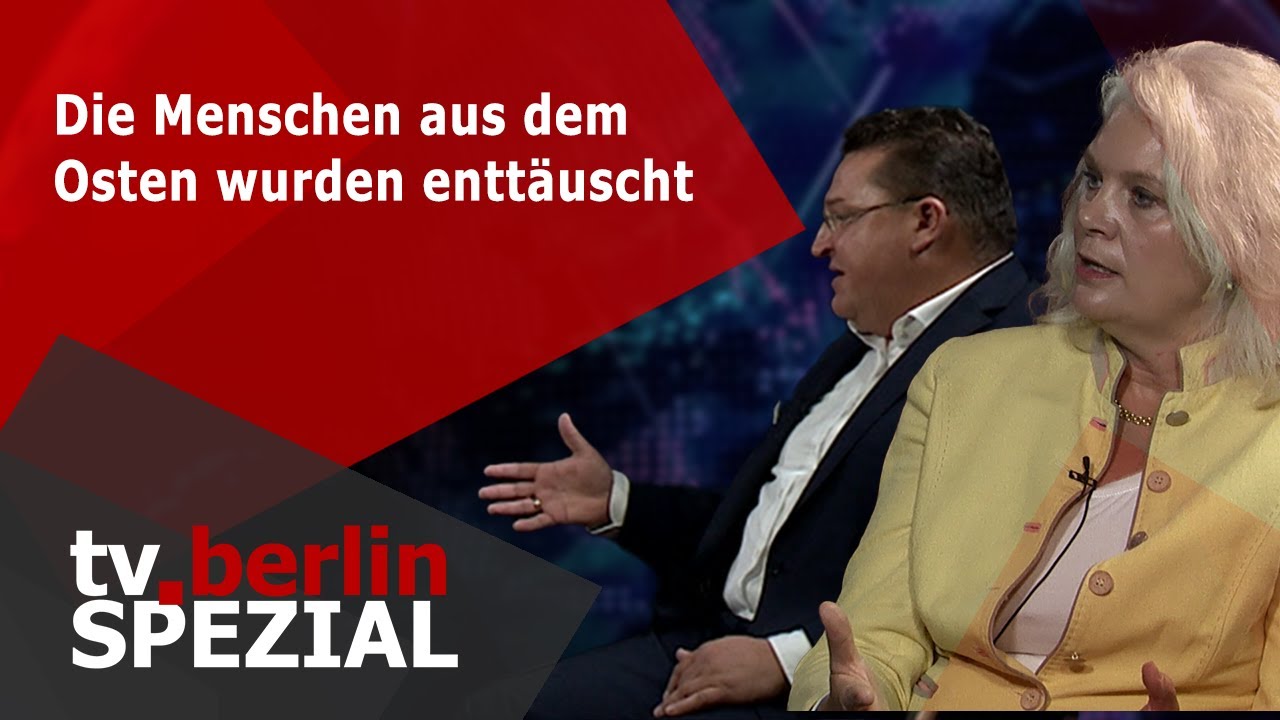 Die Menschen aus dem Osten wurden enttäuscht - YouTube
