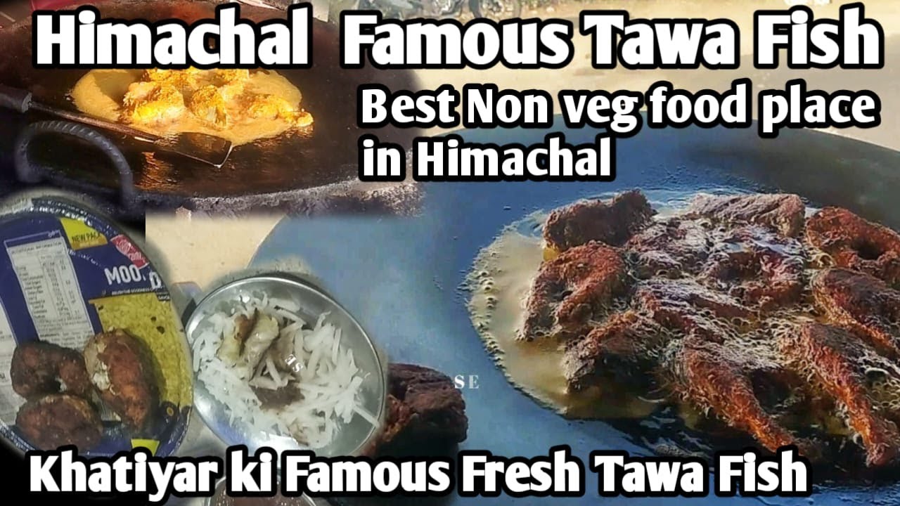 World's Famous Tawa Fry Fish at Khatiyar Pong Dam Himachal Pradesh ...