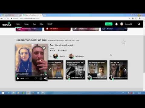 Smule Video İndirme|Kolay-Hızlı-Ücretsiz|(2017)