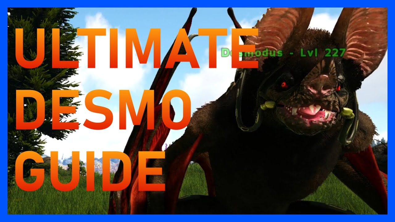 How to tame a Desmodus in Ark 2023 - YouTube