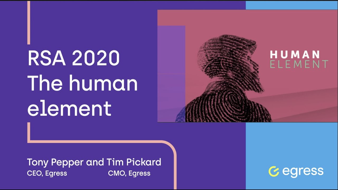 RSA 2020 - The human element - YouTube