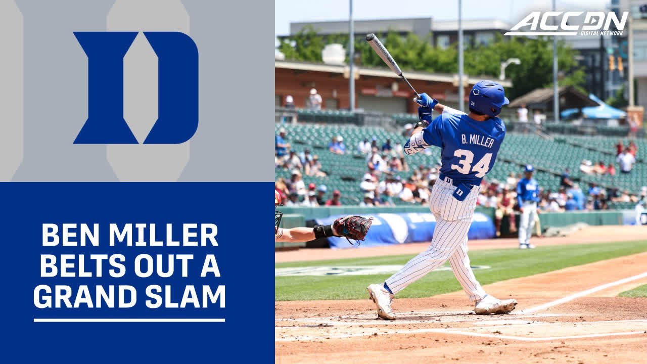 Duke's Ben Miller Busts Open The Championship With A Grand Slam - YouTube