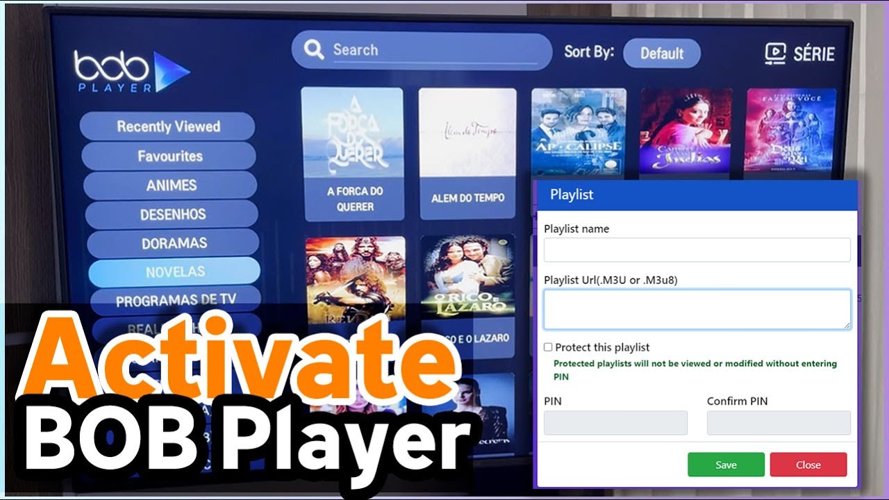 Activate BOB Player - YouTube