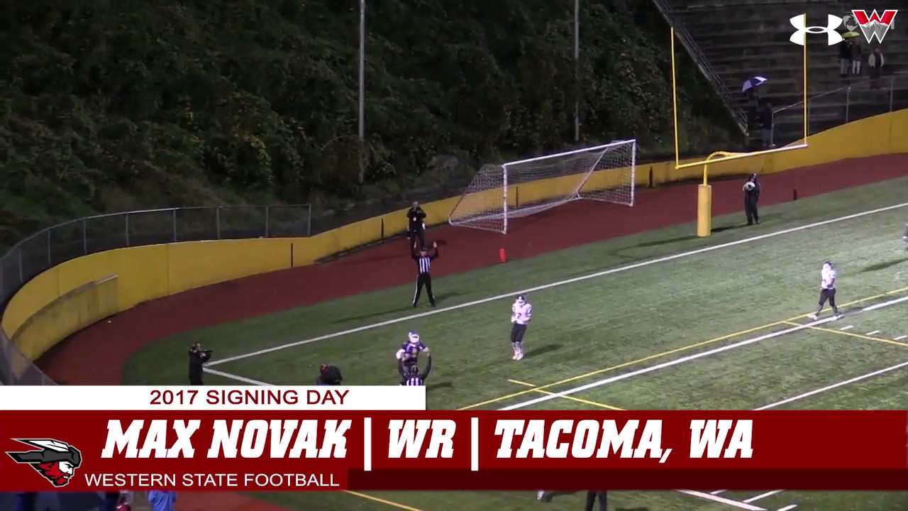 Western State Football | Max Novak Highlights - YouTube
