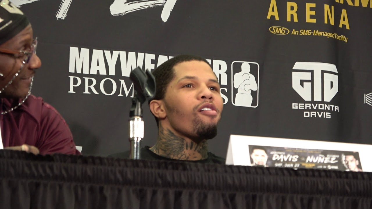 Gervonta Davis : Nunez Promises To KO Me? He Got Too Much Dip On His ...