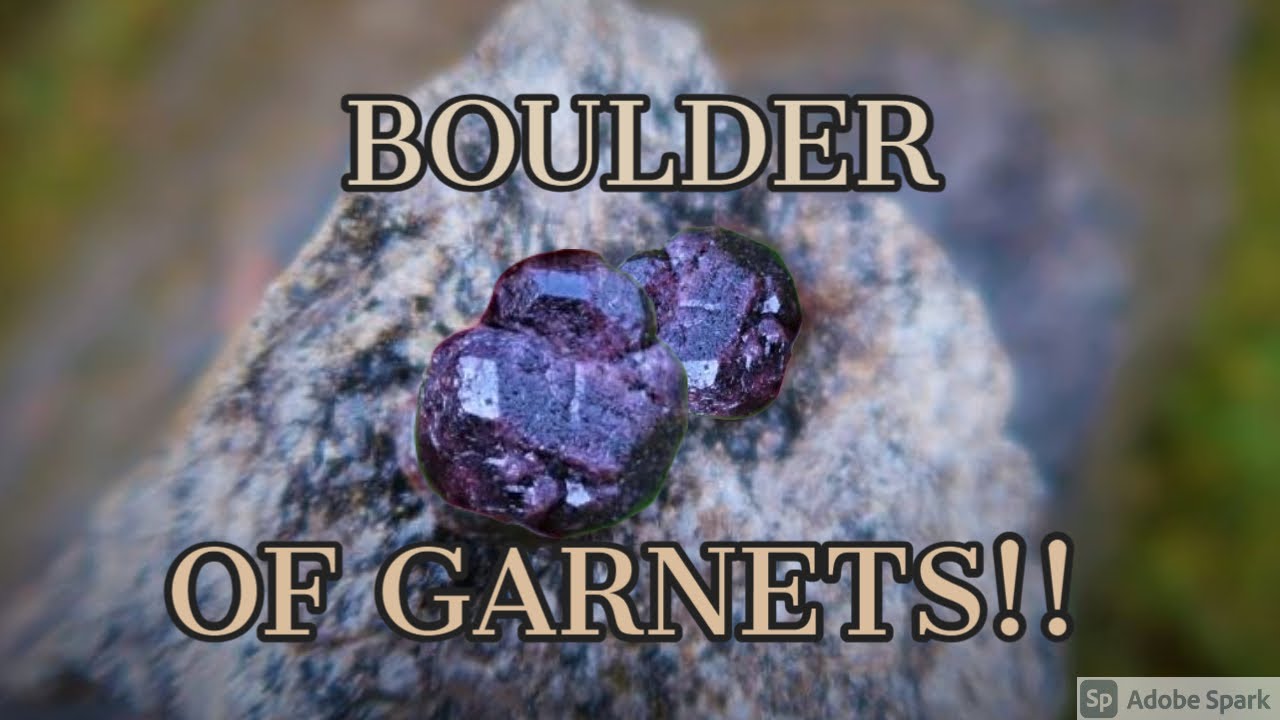 Rockhounding GARNET CRYSTALS!! - YouTube