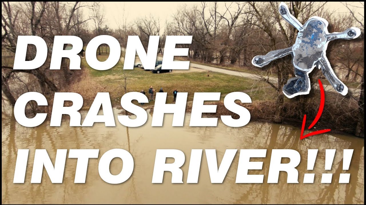 GOPRO KARMA DRONE CRASHES INTO RIVER!!! + Magnet Fishing - YouTube