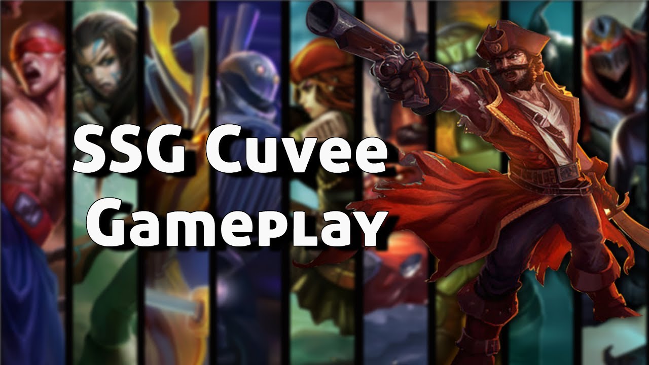 SSG Cuvee Gangplank vs Gragas Top Patch 7.10 - YouTube