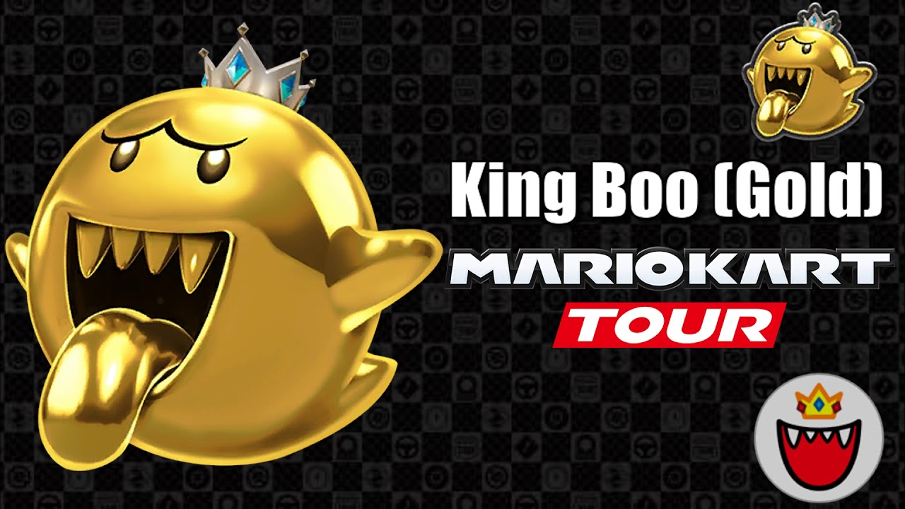 Mario Kart Tour - King Boo (Gold) Voice Lines - YouTube