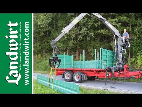 Farmtech TDK 1300F Kipper mit Kran | landwirt.com