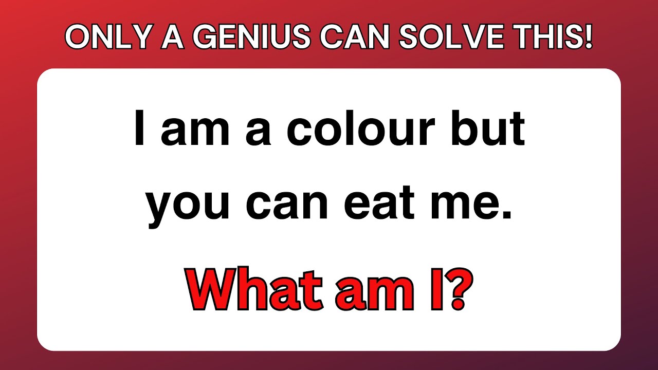 10 Tricky Riddles That Will Stretch Your Brain | RIDDLES QUIZ - YouTube