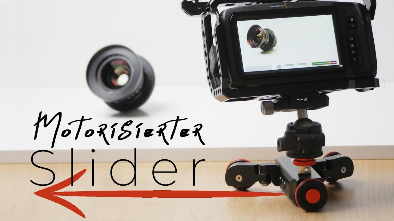 Günstiger motorisierter Slider für unter 100€ - Andoer L4 Pro Slider Review - YouTube
