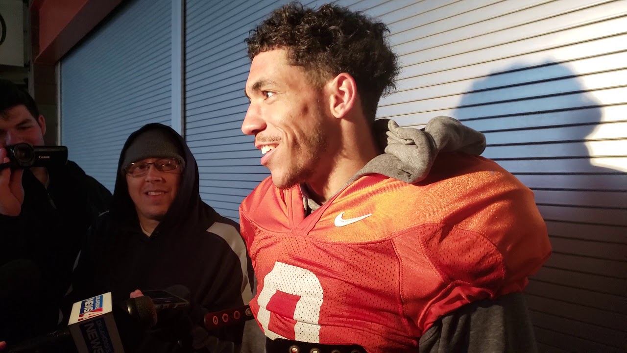 Braydon Johnson talks with the media - Oct. 29, 2019 - YouTube