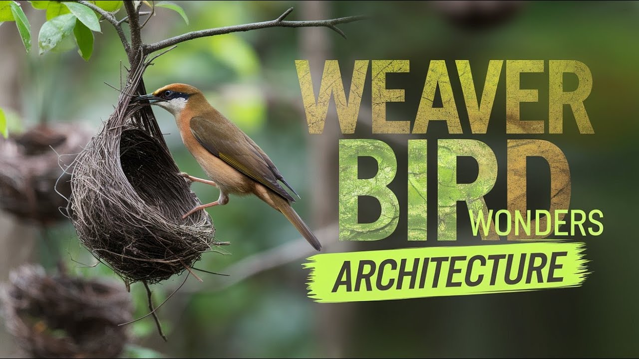 The Fascinating Architecture of the Weaver Bird - YouTube
