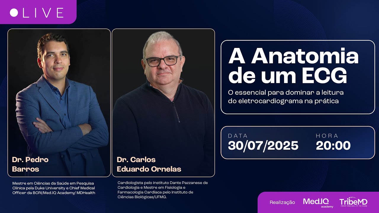 🔴 LIVE | A Anatomia de um ECG: o essencial para dominar a leitura do ...