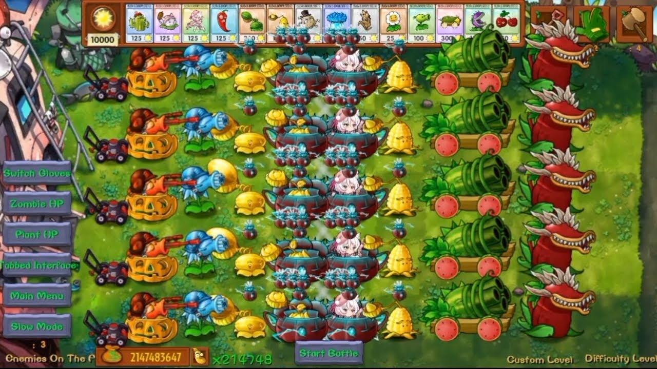 PvZ Fuse! | Super Soldier Peashooter, Laser Cannons vs Dragon Mascot ...