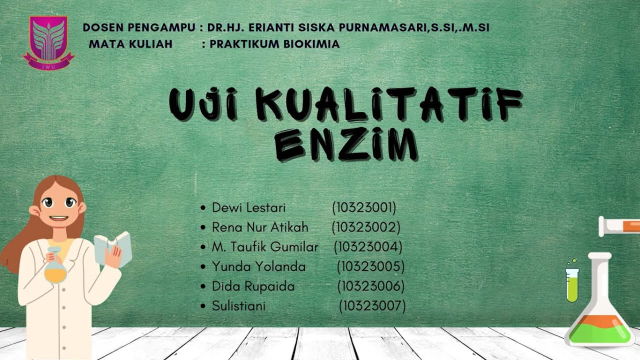 Praktikum Biokimia (Uji Kualitatif Enzim) - YouTube