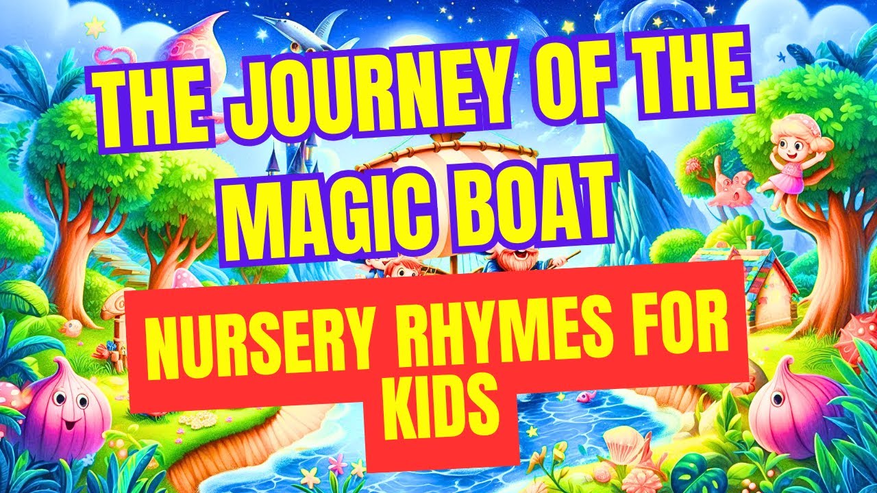 Nursery Rhymes for Kids: The Journey of the Magic Boat - YouTube