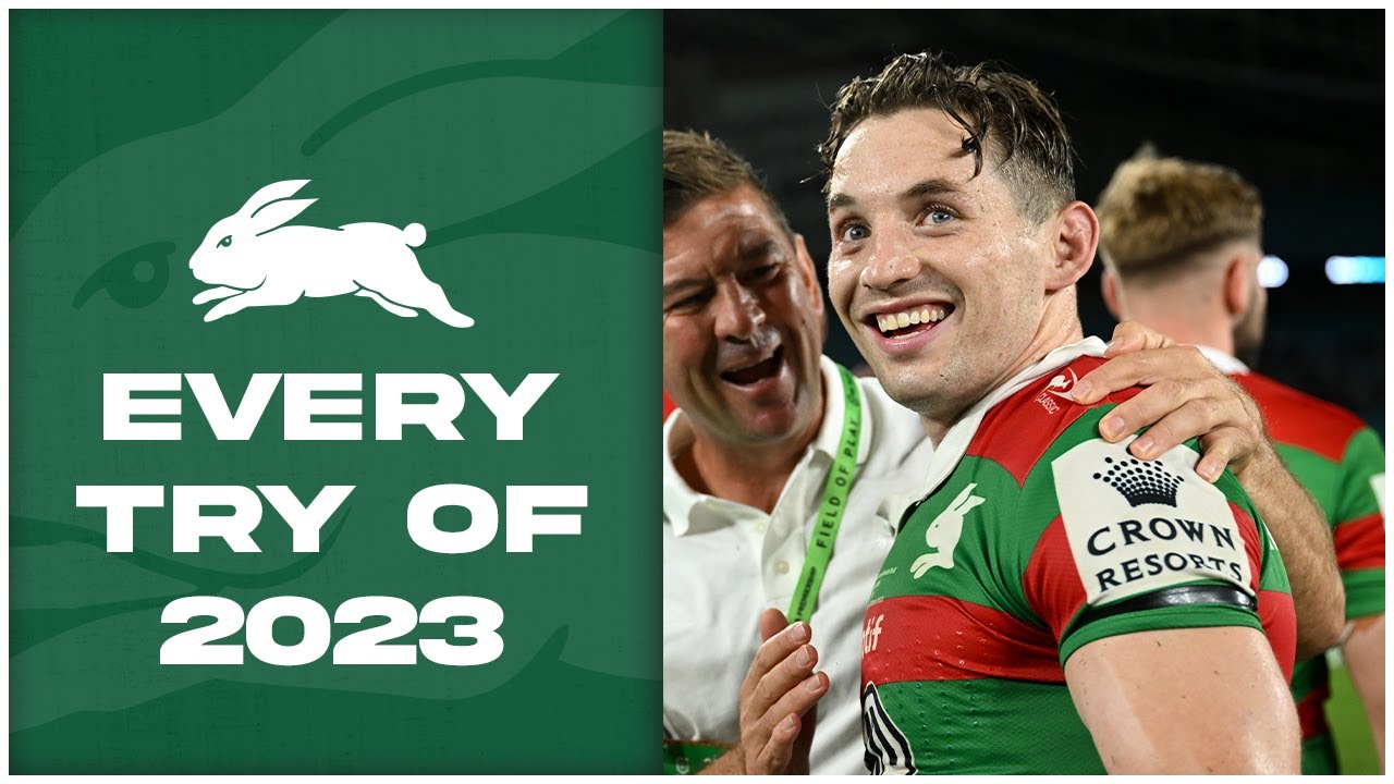 Every South Sydney Rabbitohs try of the 2023 season | NRL - YouTube