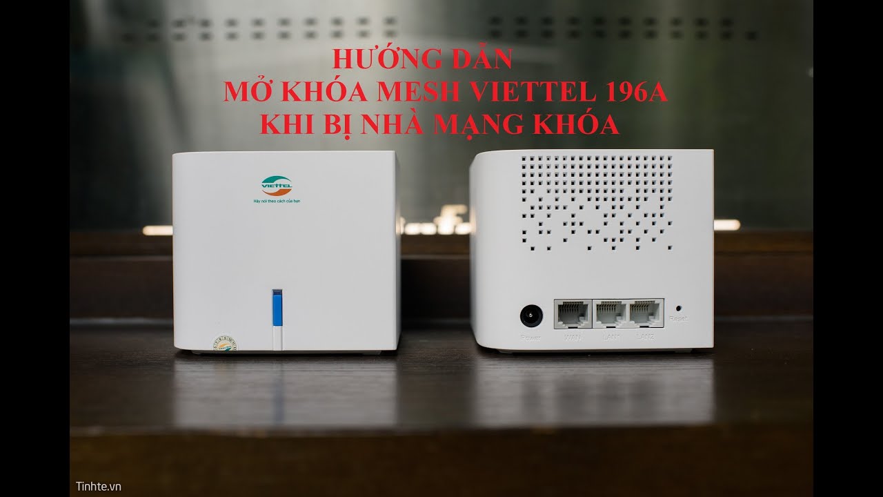 Mở khóa mesh viettel 196A || Unlock mesh viettel 196A - YouTube