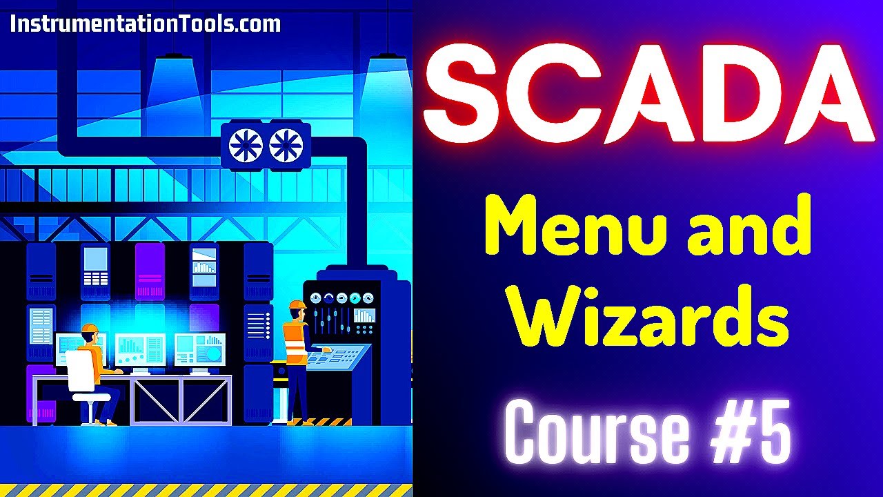 SCADA Tutorial 5 - Menu and Wizards | Intouch Scada Tutorial Basics ...