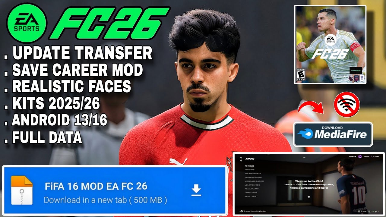 YOU WON’T BELIEVE THIS! FIFA 16 MOD EA FC 26 Android Offline | Can ...