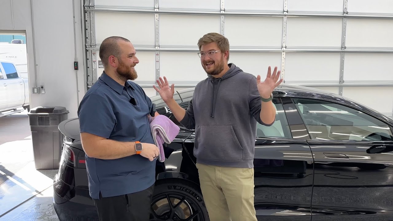 Model S Plaid Paint Evaluation After Crash - Should We Go Back In And ...