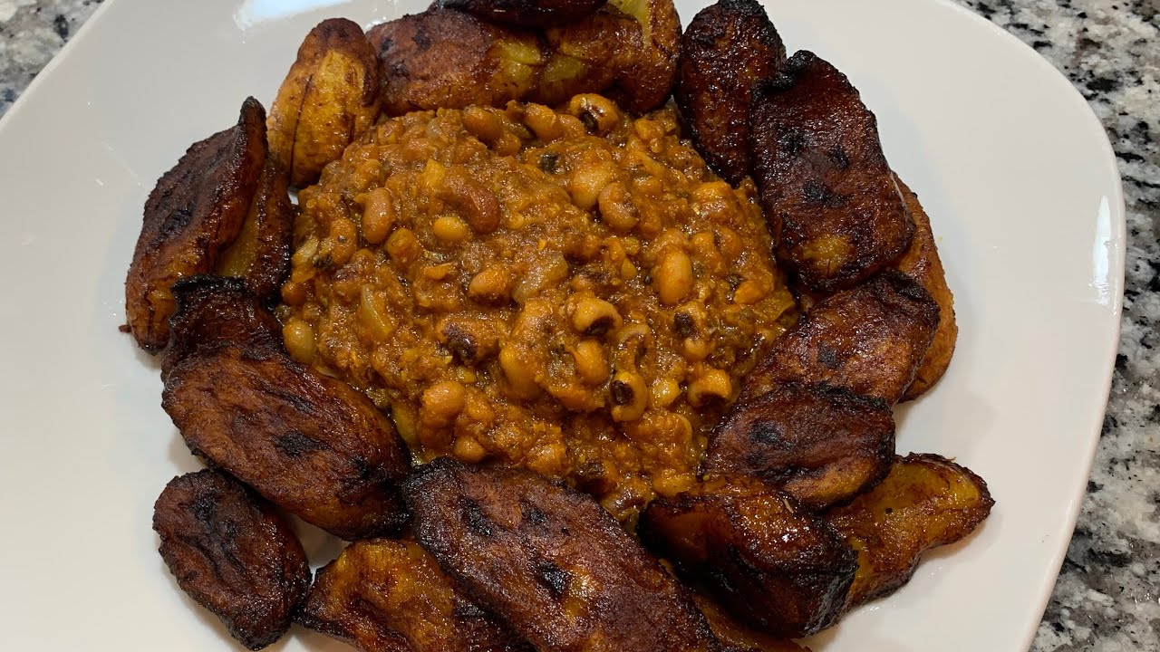 BLACK-EYED PEA BEANS STEW (Ghana Style) - YouTube
