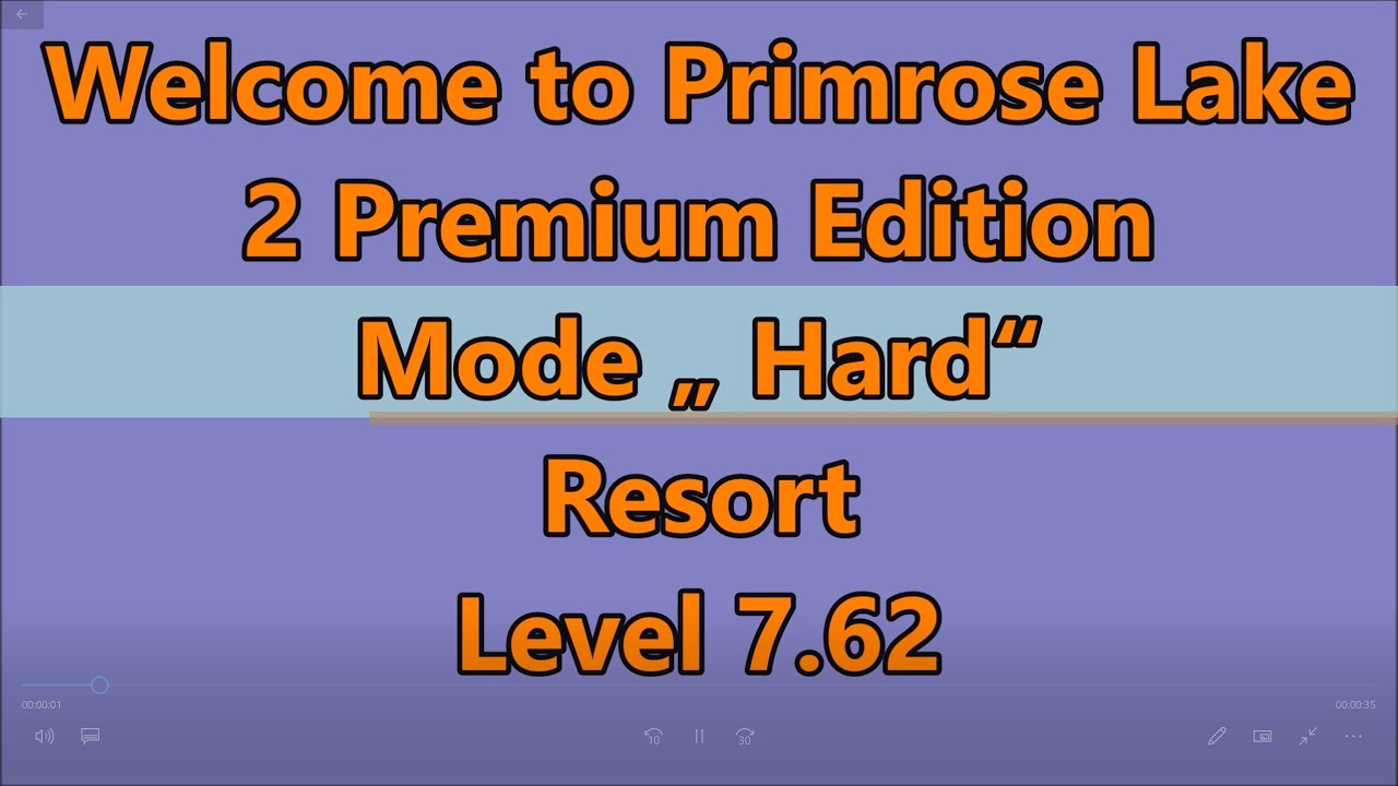 Welcome to Primrose Lake 2 Resort Level 62 - YouTube