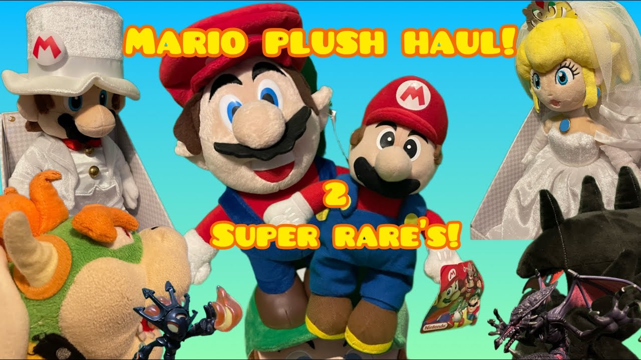 Rare Mario plush review!!!! Kellytoy Mario! - YouTube