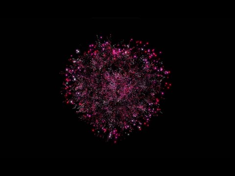 Heart Shape Particle Burst for Edits | Perfect Overlay FX!