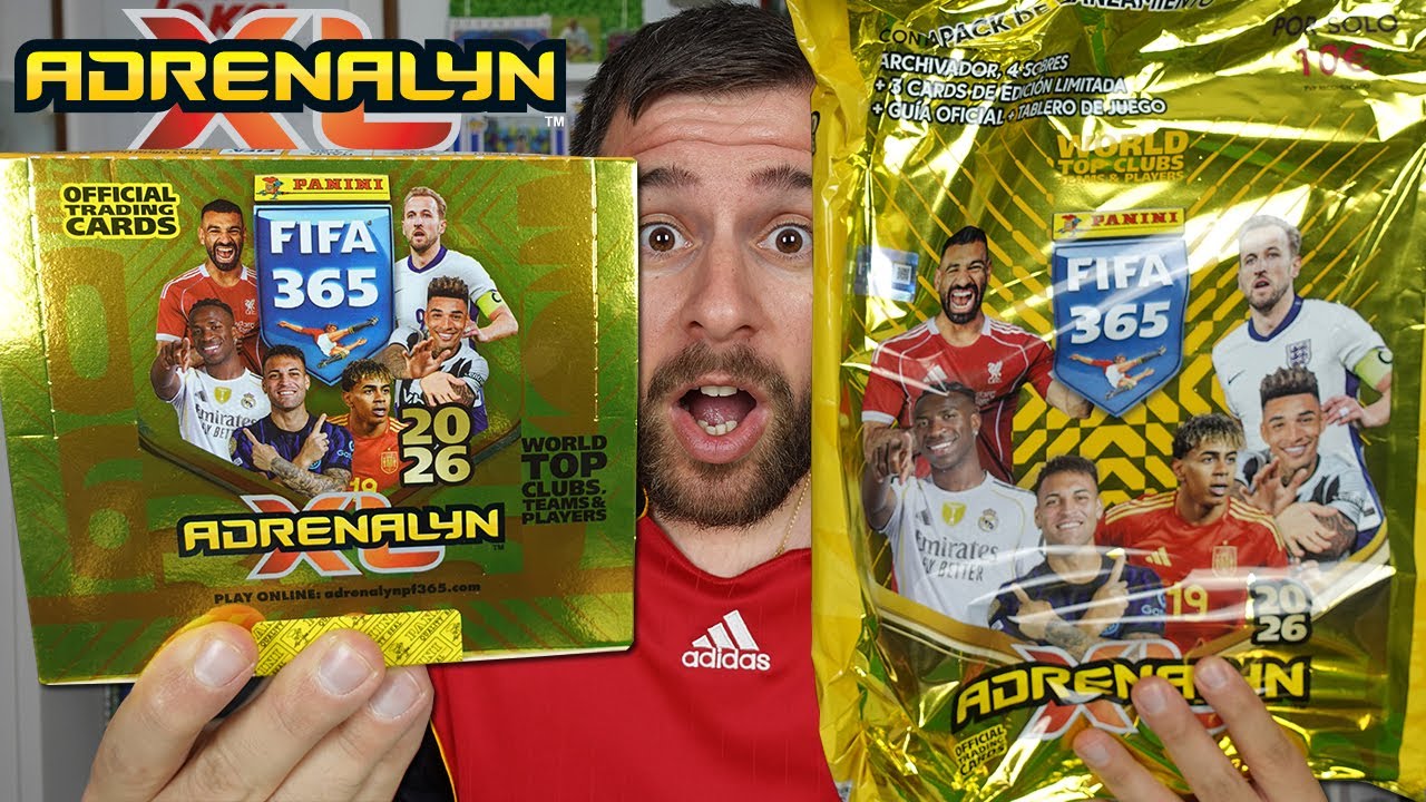 YA ESTÁ AQUÍ!! ADRENALYN XL FIFA 365 2026 UNBOXING MEGAPACK DE ...