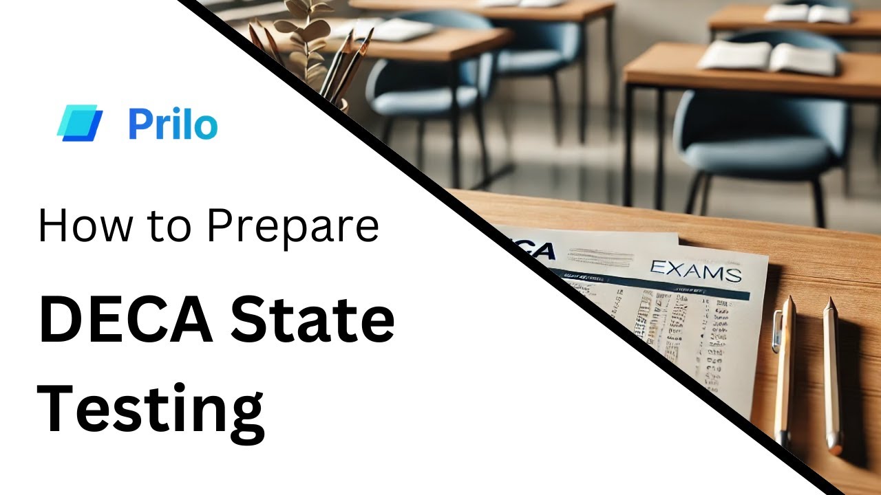 How to Prepare for DECA State Testing - YouTube