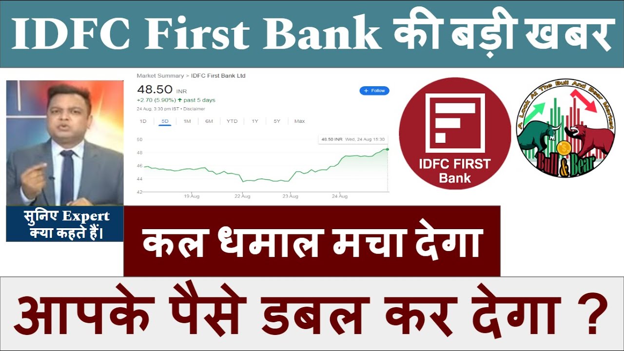 IDFC First Bank Share News | IDFC First Bank Stock News | IDFC First ...