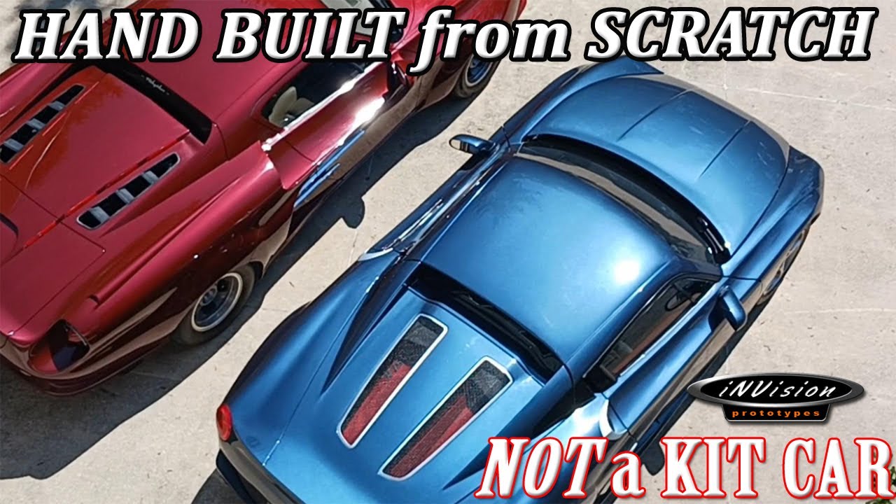 Hand Built SR-71 BLACKBIRD Inspired Mid Engine Sports Cars - YouTube