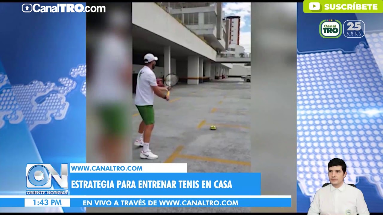 Estrategia para entrenar tenis en casa - YouTube
