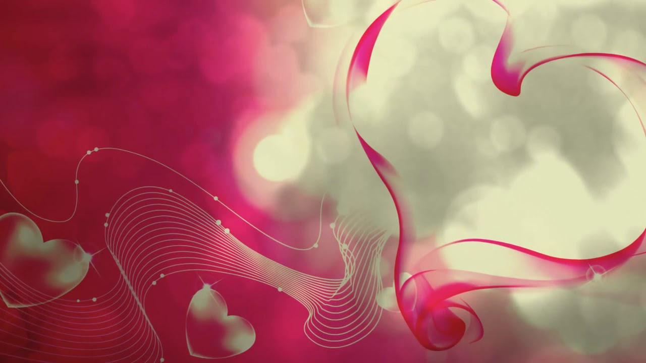 Valentines background 4K Abstract Motion background No copyright video ...