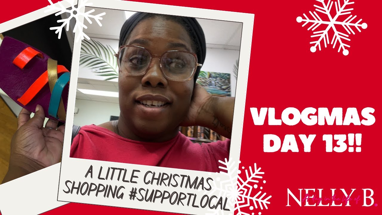 VLOGMAS DAY 13 | A LITTLE LOCAL SHOPPING | SYNCHRONERGY | THE FASHION ...