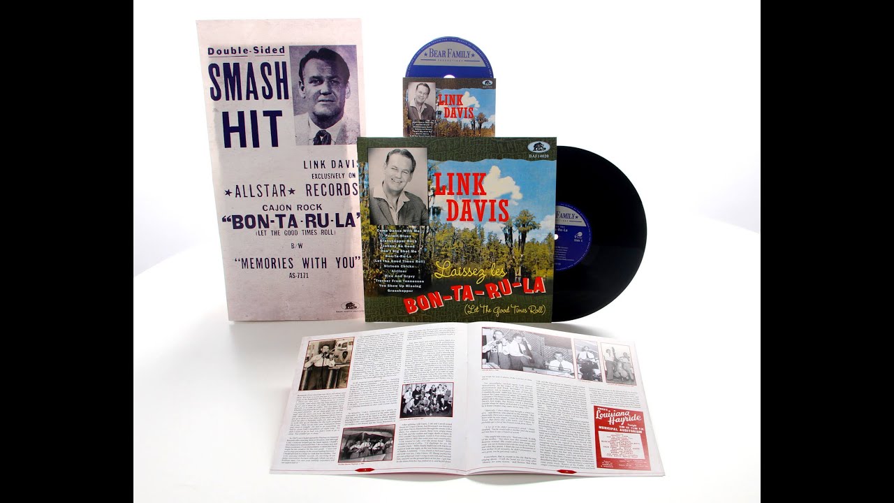 Link Davis Laissez Les Bon-Ta-Ru-La (Let The Good Times Roll) (LP & CD ...