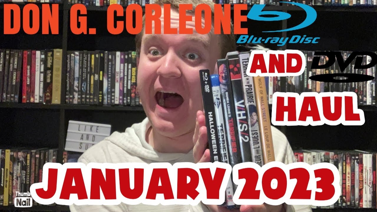 Don G. Corleone’s BLU RAY and DVD Haul-January 2023 - YouTube