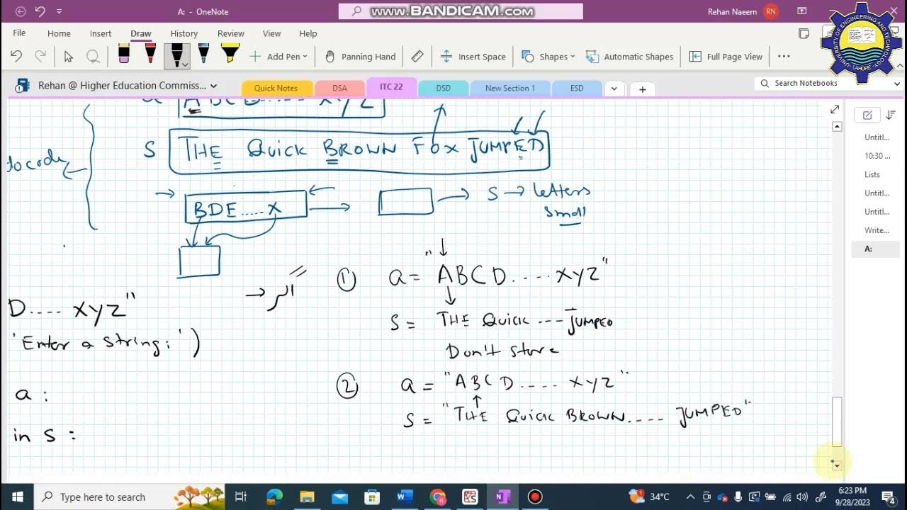 Printing Frist & Last Capital Letter In Alphabetical Order Inside A String Using Python - YouTube