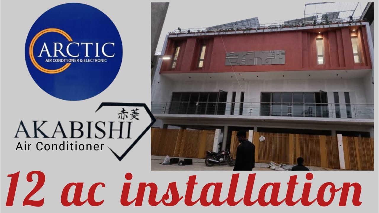 Akabishi Air conditioner 12 Ac installation complete 💯 #akabishi #ac ...