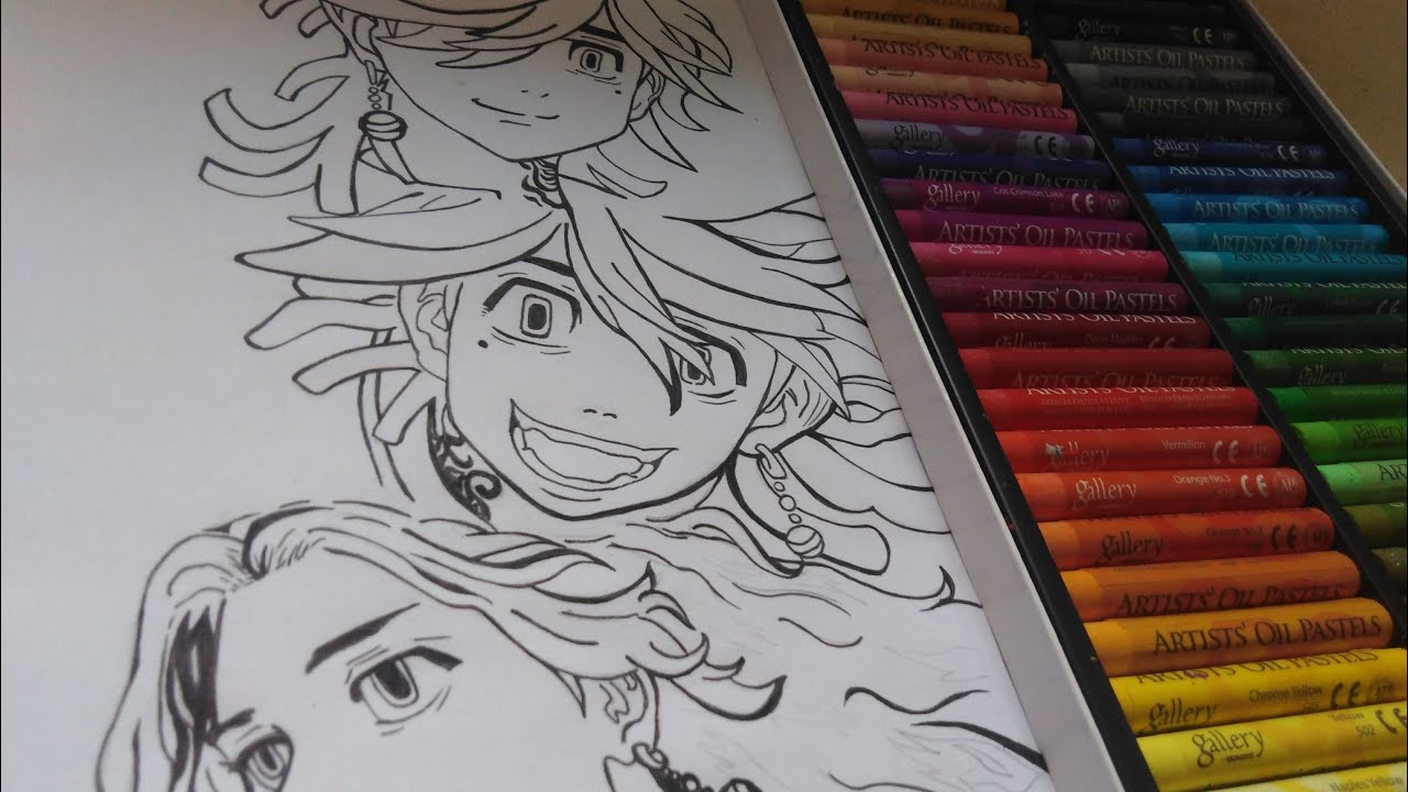 Anime Drawing | Kazutora Hanemiya Drawing |Tokyo Revengers Drawing # ...