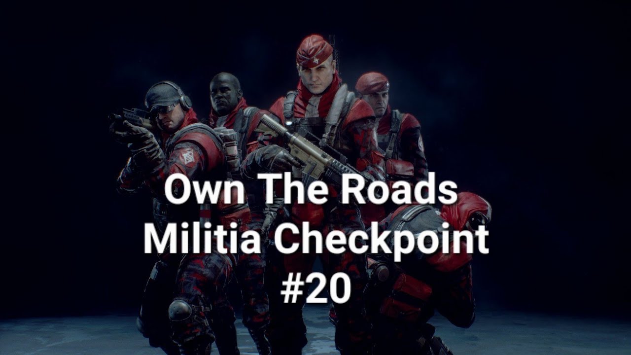 Batman:Arkham Knight - Own The Roads - Militia Checkpoint #20 (Final ...
