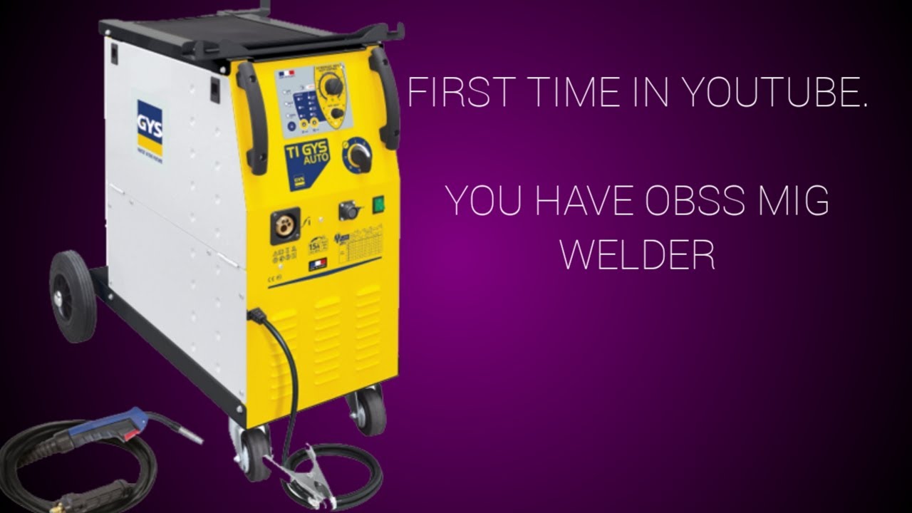 How to Set OBSS MIG Welder I Mig Welding Settings I How to Set Mig ...
